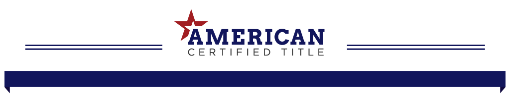 American Certified Title – Close anytime and anywhere